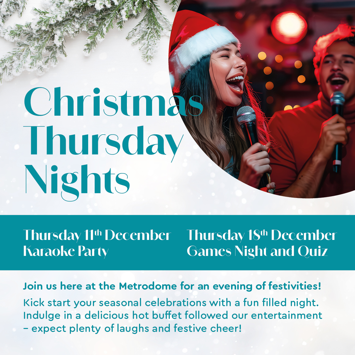 Unforgettable Events - Book Now - Metrodome Lesiure Complex