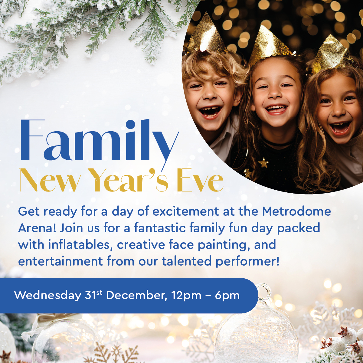 Celebrate Christmas at the Metrodome - Metrodome Lesiure Complex